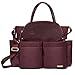 Amazon.com : Skip Hop Chelsea Downtown Chic Diaper Satchel, Black ...