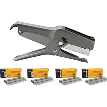 Amazon.com : Stanley Bostitch B8 Heavy Duty Plier Stapler (Gray) with 4 ...