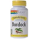 Amazon.com: Solaray Organic Burdock Root Supplement, 485 mg, 100 Count ...