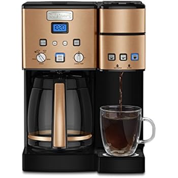 Cuisinart SS-15CP 12-Cup Coffee Maker and Single-Serve Brewer, One ...