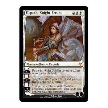 Amazon.com: Magic: the Gathering - Elspeth, Knight-Errant - Modern ...