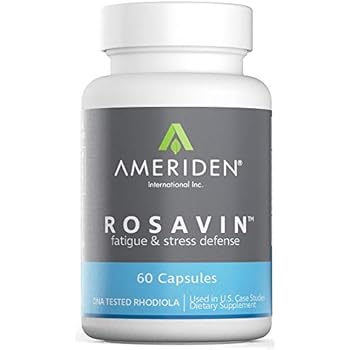 Amazon.com: Rosavin -Siberian Rhodiola rosea 60 V-capsules 100mg ...