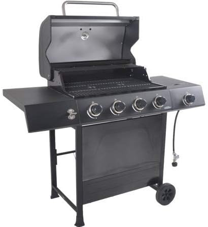 Review RevoAce 4-Burner LP Gas Grill with Side Burner, Pewter Fleck ...