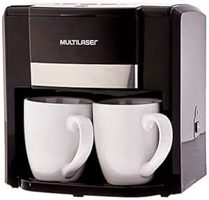 Cafeteira Elétrica 127V com 500W 2 Xícaras + Colher Dosadora + Filtro ...