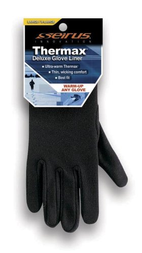 Seirus Innovation Deluxe Thermax Cold Weather Lightweight Glove, With ...