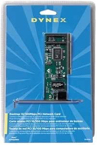Amazon.com: Dynex Desktop 10/100Mbps PCI Network Card DX-E102 ...