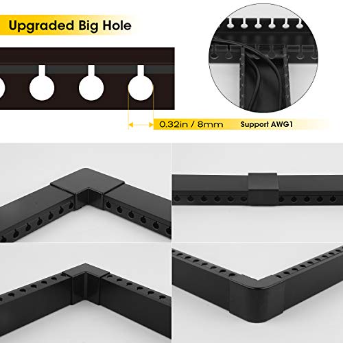 Extension Lead With Usb Slots STAGEEK Cable Trunking Kit - 9 Pieces (3 ...