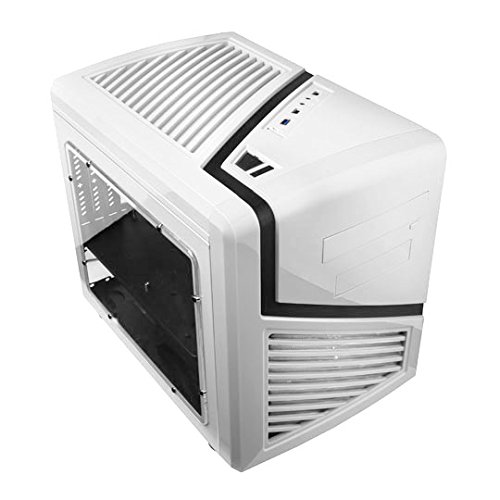 Buy APEVIA X-QBER-WHT Micro ATX Cube Gaming/HTPC Case, Supports VGA up ...