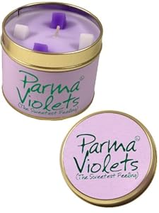 Lily Flame Scented Candle - Parma Violets: Amazon.co.uk: Kitchen & Home