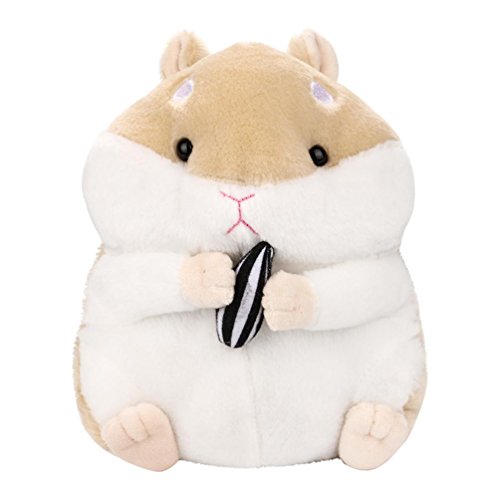 Showking Plush Hamster Toy, 23CM Adorable Kawaii Fluffy