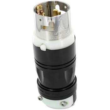 HUBBELL CS8265C AC Plug CA STD 50a 250v Male - Electric Plugs - Amazon.com