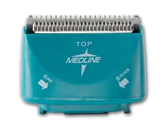 Amazon.com: Medline DYND70845 Disposable Coarse Hair Clipper Blades for ...