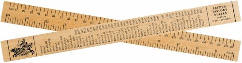 British History Ruler, 1 side Kings & Queens 1 side cms: Amazon.co.uk ...