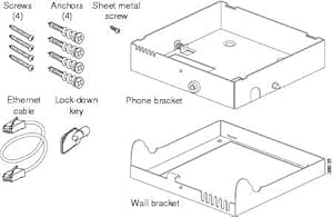 Amazon.com: Cisco Systems Cisco - Wall Mount Kit - For Ip Phone 7910 ...