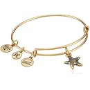 Amazon.com: Alex and Ani Starfish II Rafaelian Gold Bangle Bracelet: Jewelry