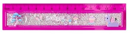 Smiggle Sparkle Glitter Water Filled Ruler from Maxmilli (Purple ...