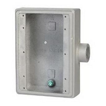 Appleton FS-3-100 Cast Device Box, FS, Malleable Iron, 3 Gang, 1" Hub ...
