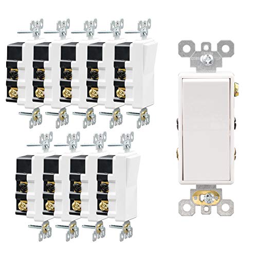 AIDA 15 Amp 120/277V 4-Way Light Switch Self-grounding Indoor ...