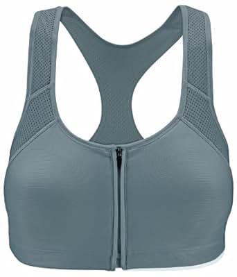 Champion Women`s Zip Tech Sports Bra at Amazon Women’s Clothing store ...