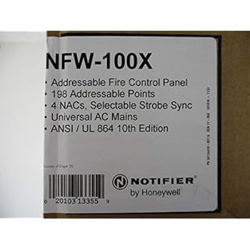Notifier NFW-50X Intelligent Addressable Fire Alarm Control Panel (FACP ...