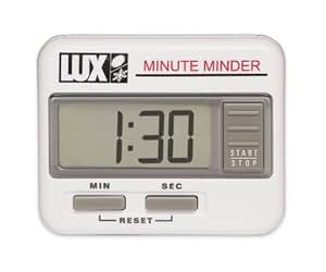 Lux Minute Minder Electronic Timer 99 Min, 59 Sec - - Amazon.com