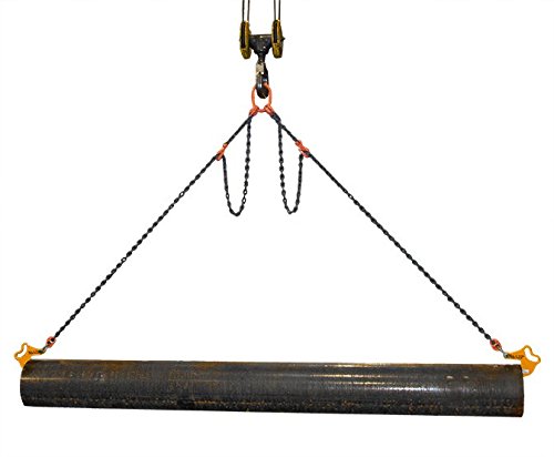 8 Ton Pipe Hook, w/Chain Rigging 24' Wide: Amazon.com: Industrial ...