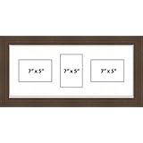 Kwik Picture Framing | MULTI APERTURE PHOTO FRAME FITS 3 7x5 PHOTOS ...
