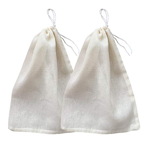 Premium Natural Cotton Cheesecloth Bags for Straining Almond Milk ...