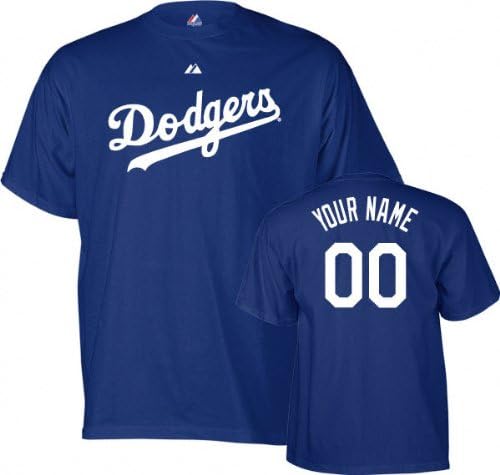 Amazon.com: Los Angeles Dodgers T-Shirt: Personalized Name and Number T ...