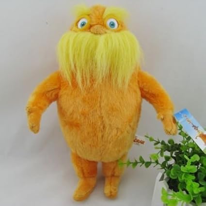 Amazon.com: Dr. Seuss the Lorax 11.8" /30cm Lorax Plush Doll Stuffed ...