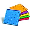 Amazon.com: Geoboard with Geometric Shape Pattern Cards - Matching ...