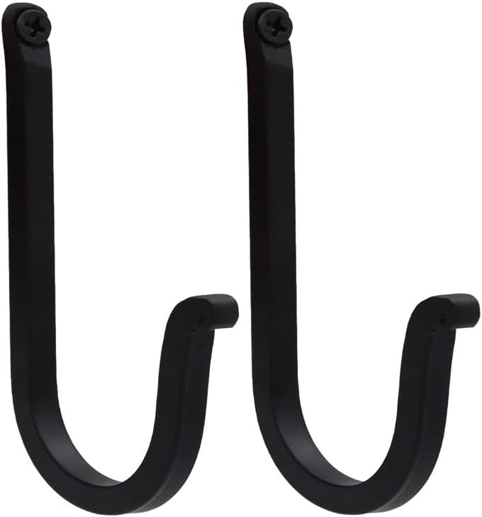 Amazon.com: THDC Single Prong Wrought Iron Hooks, Vintage Hand Forged ...