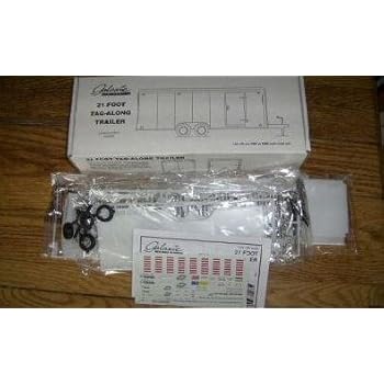 Amazon.com: Tandem Two-Axle Tag-Along 21-Ft Trailer 1-24/1-25 Galaxie ...