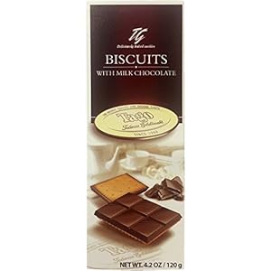 Tago Milk Chocolate Covered Biscuits 120 g (Pack of 6): Amazon.co.uk ...