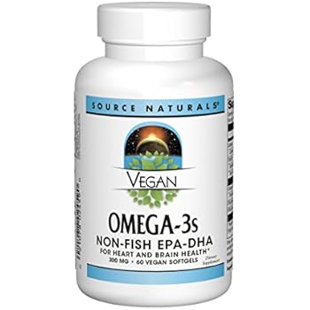 Amazon.com: Source Naturals Vegan Omega-3s EPA-DHA 300mg - Pure, Plant ...