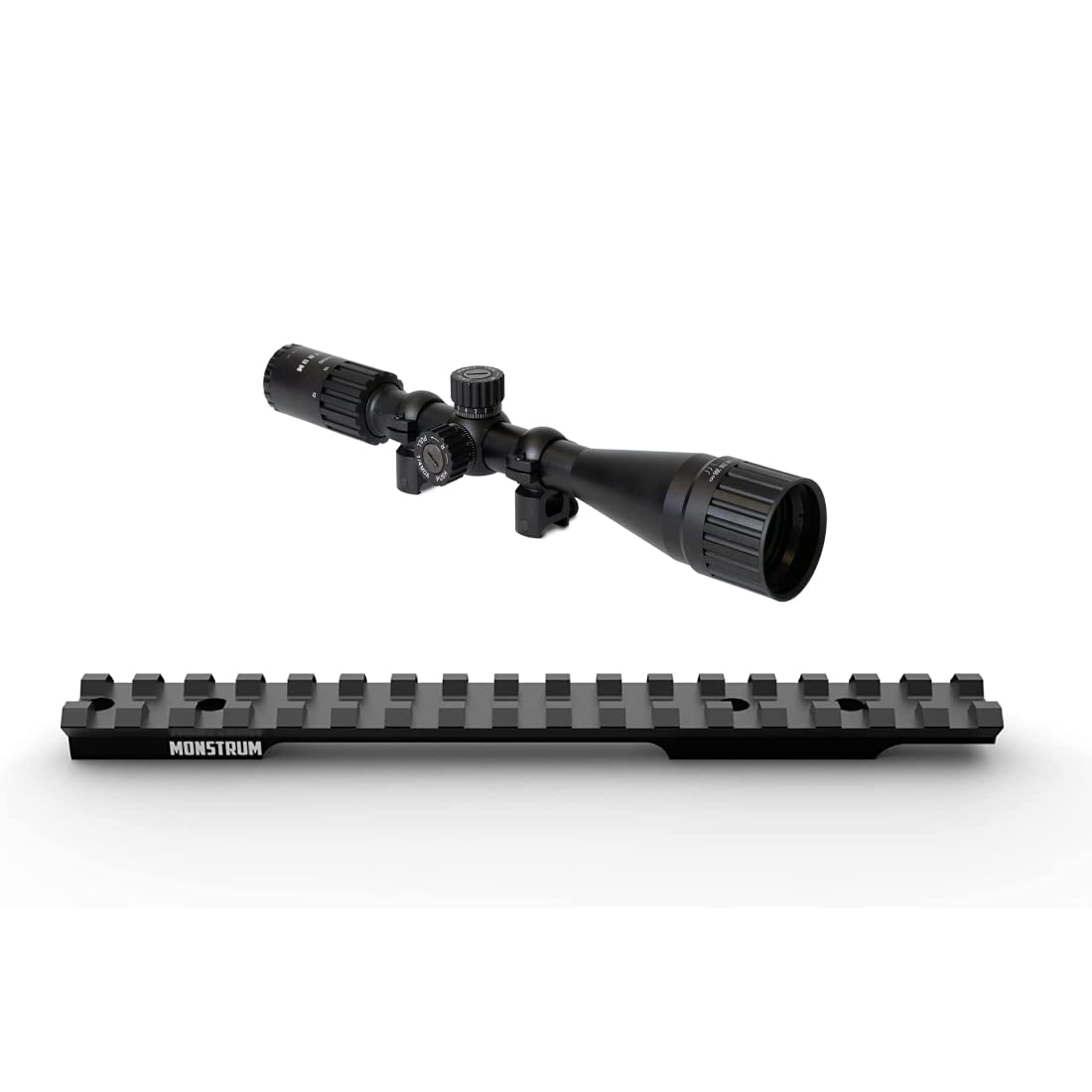 Scope Base Monstrum Picatinny Rail Mount For Savage Accu-Trigger Rifles ...