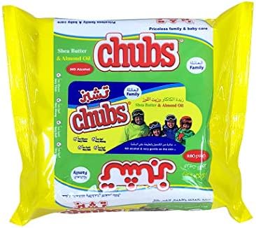 Chubs All Family 20Wipes-Almond Oil&Shea Butter price in UAE | Amazon ...