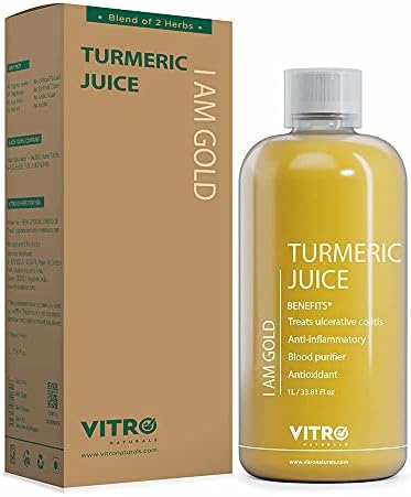 Vitro Turmeric Juice 1L | joint pain relief juice | muscle recovery ...