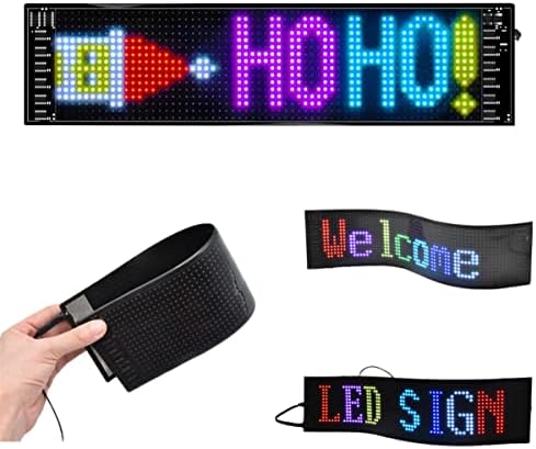 Flexible LED Screen (14.6 inch), Bluetooth Smart APP Control, Led ...