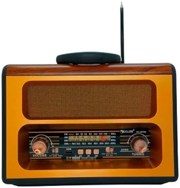 Classic Vintage Retro Style Portable AM/FM/SW Radio Bluetooth Speakers ...