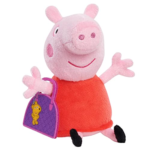 Peppa Pig Family Small Plush Stuffed Animals 4-piece Set, Kids Toys for ...