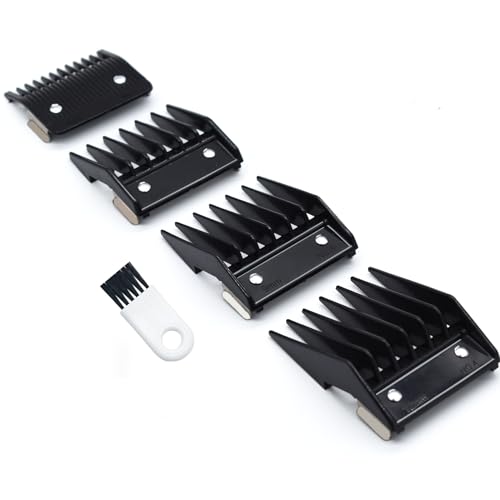 4 Pieces Professional Hair Clipper Attachment Guard Guide Combs Set, 1/ ...