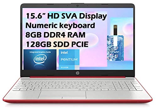 2021 HP Flagship Pavilion 15.6" HD Laptop Computer, Intel Dual-core ...