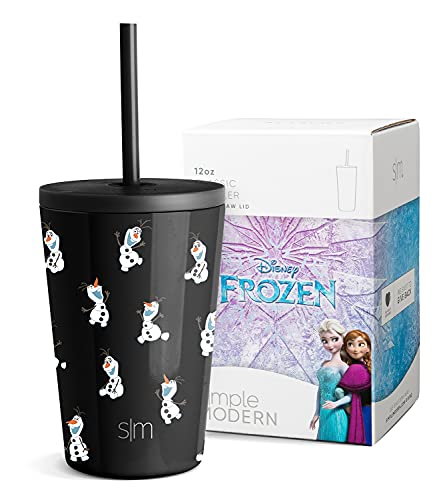 Simple Modern Disney Frozen Olaf Toddler Cup with Lid and Straw ...
