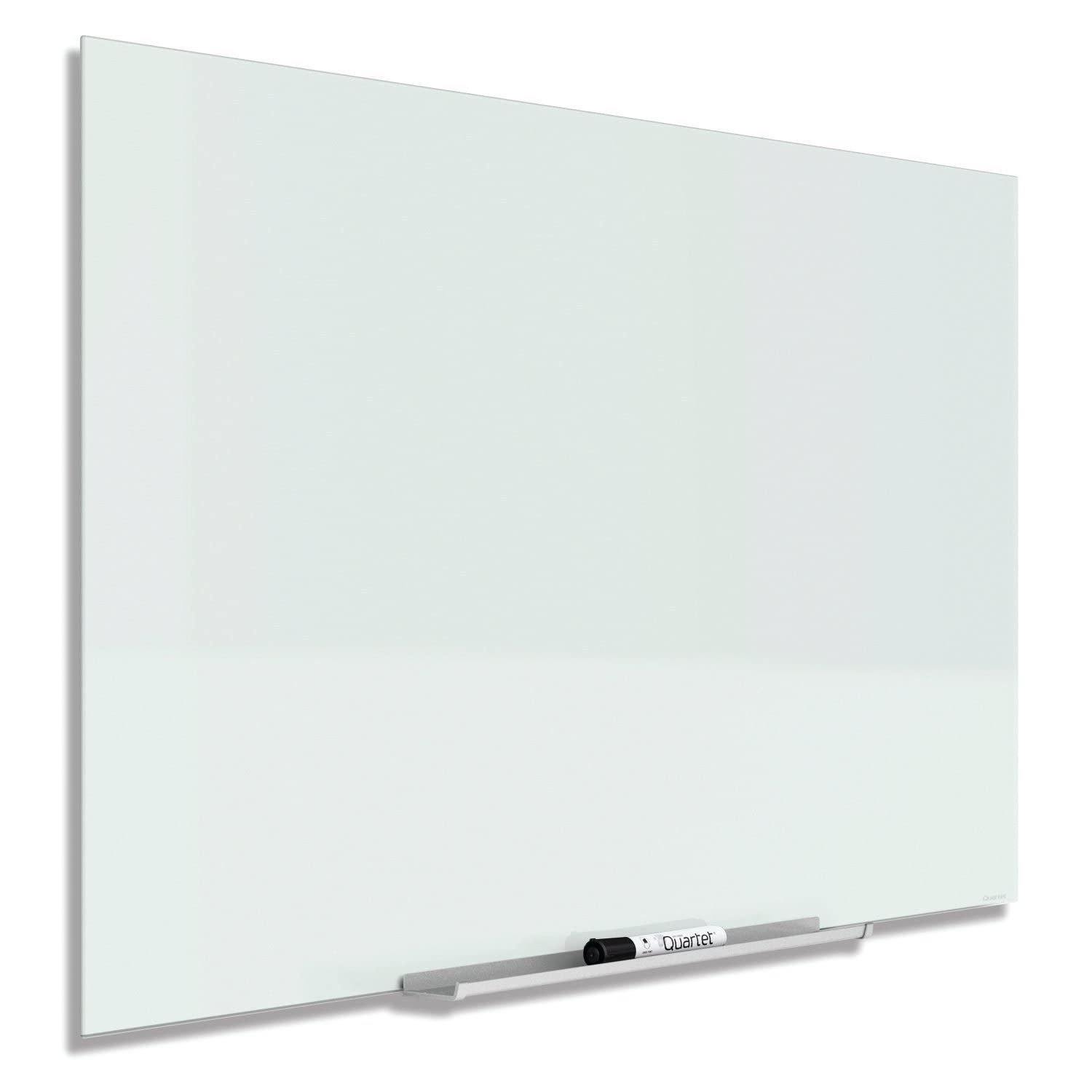 Quartet Glass Whiteboard, Magnetic Dry Erase Board, Wall Mounted ...