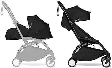 BABYZEN YOYO2 Complete Baby Stroller - Includes Black 0+ Newborn Pack ...
