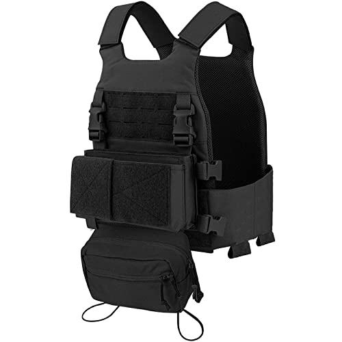 EMERSONGEARS Tactical Molle Chest Rig Vest 500D, Laser Cut Vest ...