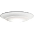 Amazon.com: Kichler Gen I LED Downlight in White, 7.5" Ceiling Flush ...