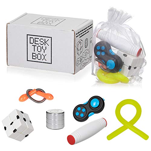 Desk Toy Box for Stress Relief and Anxiety, Adults Kids | 6 Pack Set ...