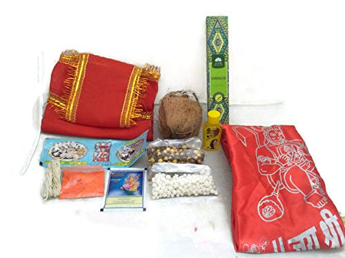 Buy The Krishna Poojan Vatika Hanuman Ji Pooja Samagri Kit/Bajrangbali ...